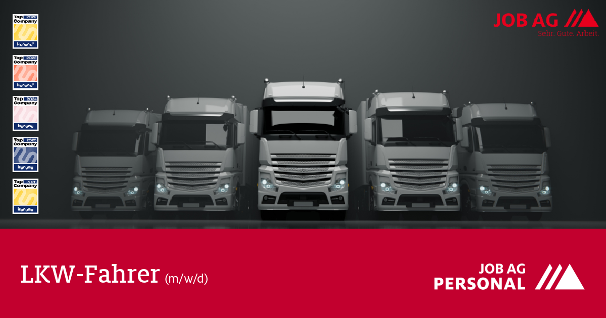 LKW-Fahrer (m/w/d) in Fulda | JOB AG